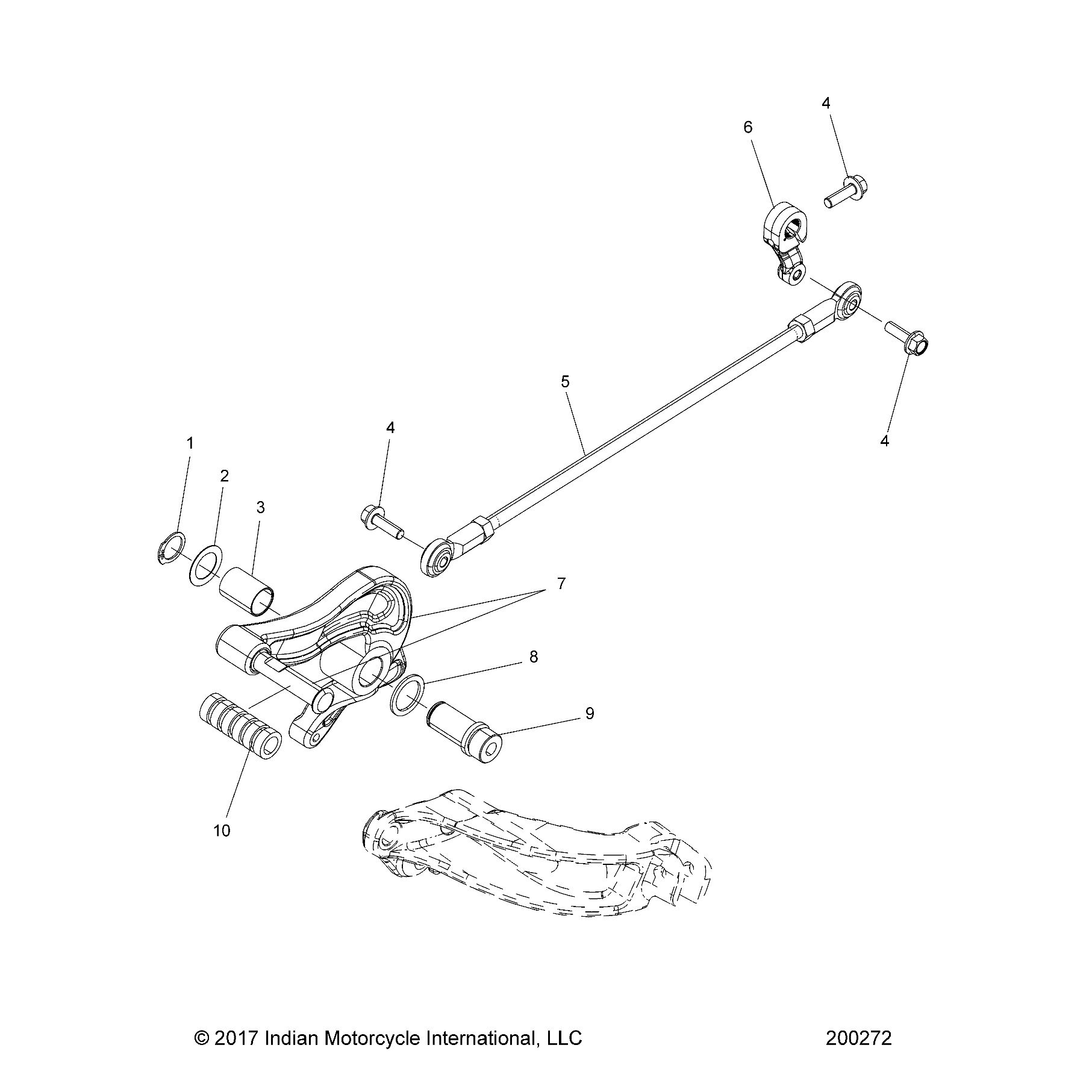 DRIVE TRAIN, SHIFT PEDAL AND LINKAGE - N18MTA00/MTB00 ALL OPTIONS ...