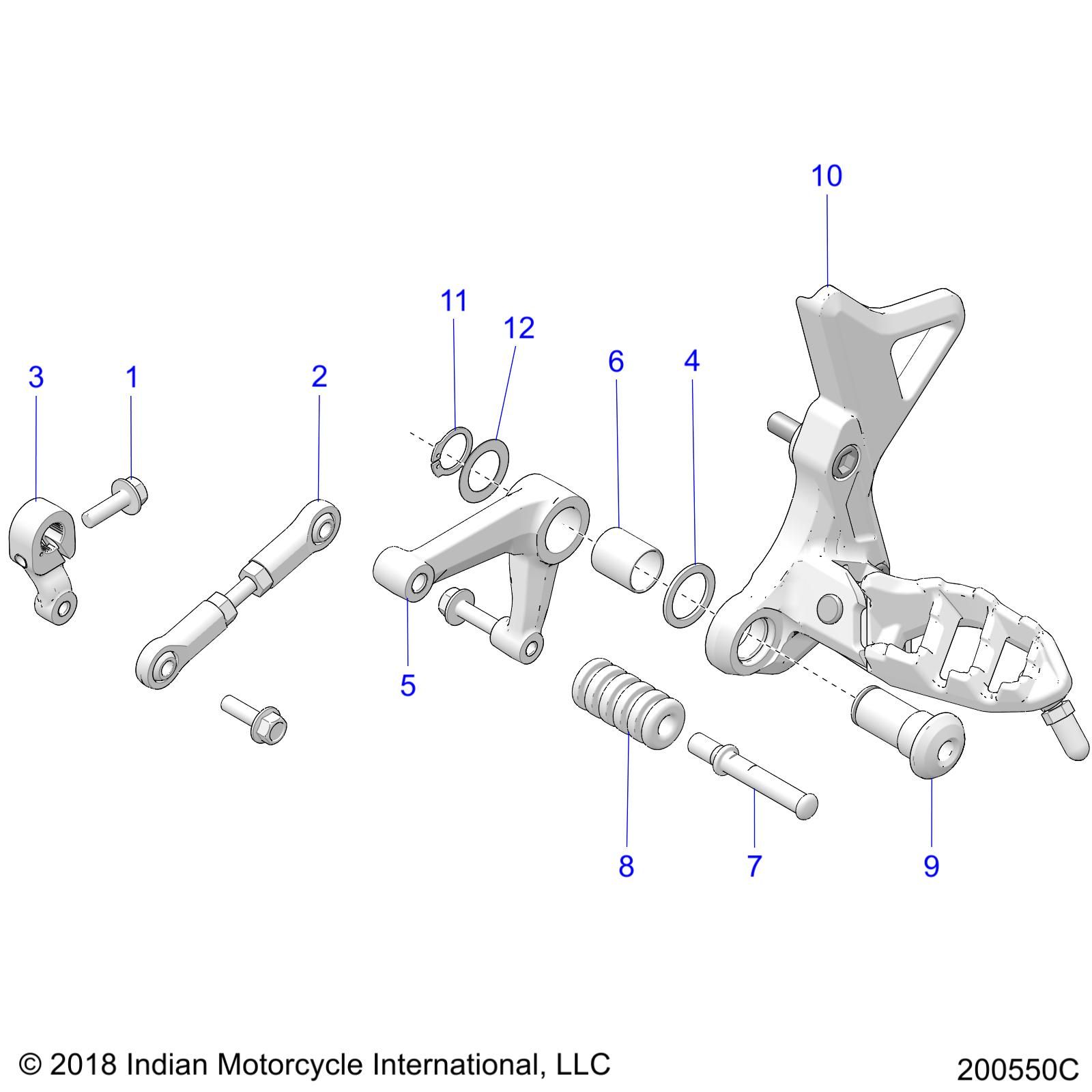 DRIVE TRAIN, SHIFT PEDAL AND LINKAGE - N22RTT22 (200550C) - Moore Speed ...
