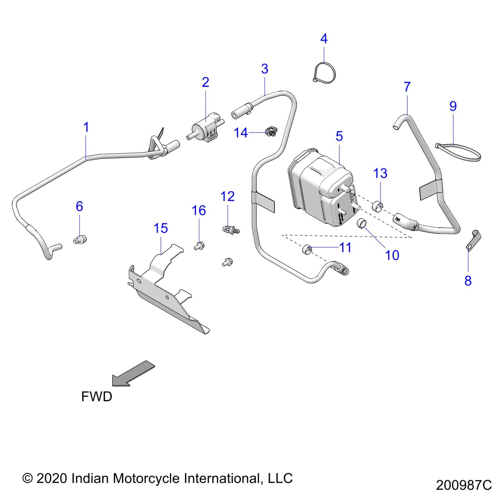 FUEL SYSTEM EVAP SYSTEM CALIFORNIA N21TVDAABH 200987C Moore fuel-system-evap-system-california-n21tvdaabh-200987c-moore