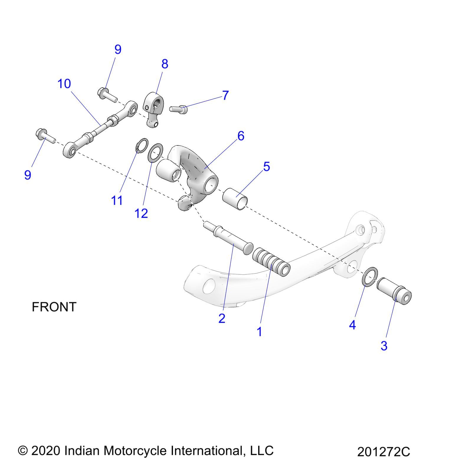 DRIVE TRAIN, SHIFT PEDAL AND LINKAGE - N23DMBAG/DMCAG ALL OPTIONS ...