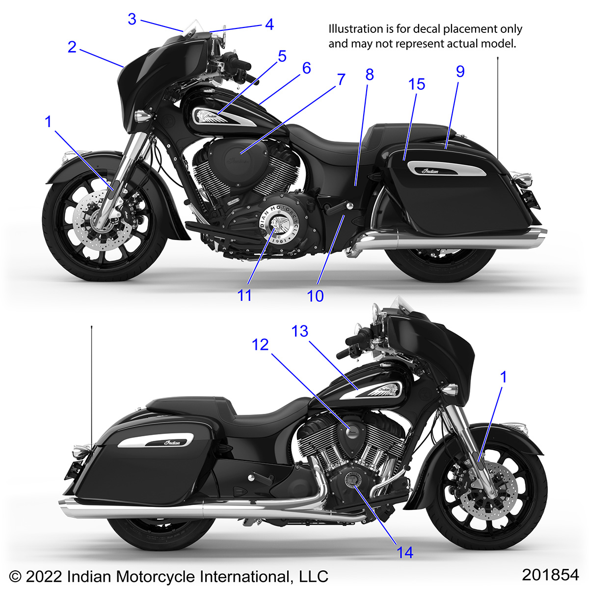 BODY, EMBLEMS/DECALS - N23TCBBB ALL OPTIONS (201854) - Moore Speed Racing
