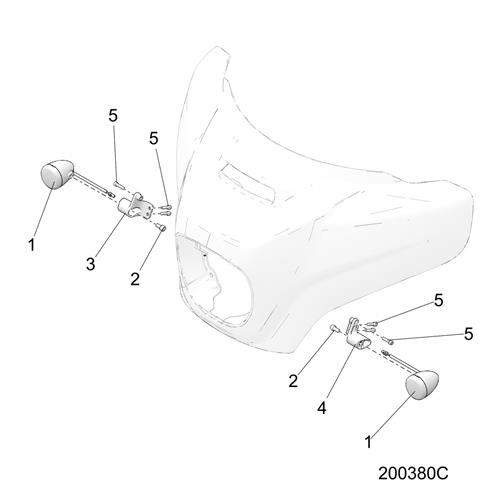 ELECTRICAL, TURN SIGNALS, FRONT - N21TKABB ALL OPTIONS (200380C ...
