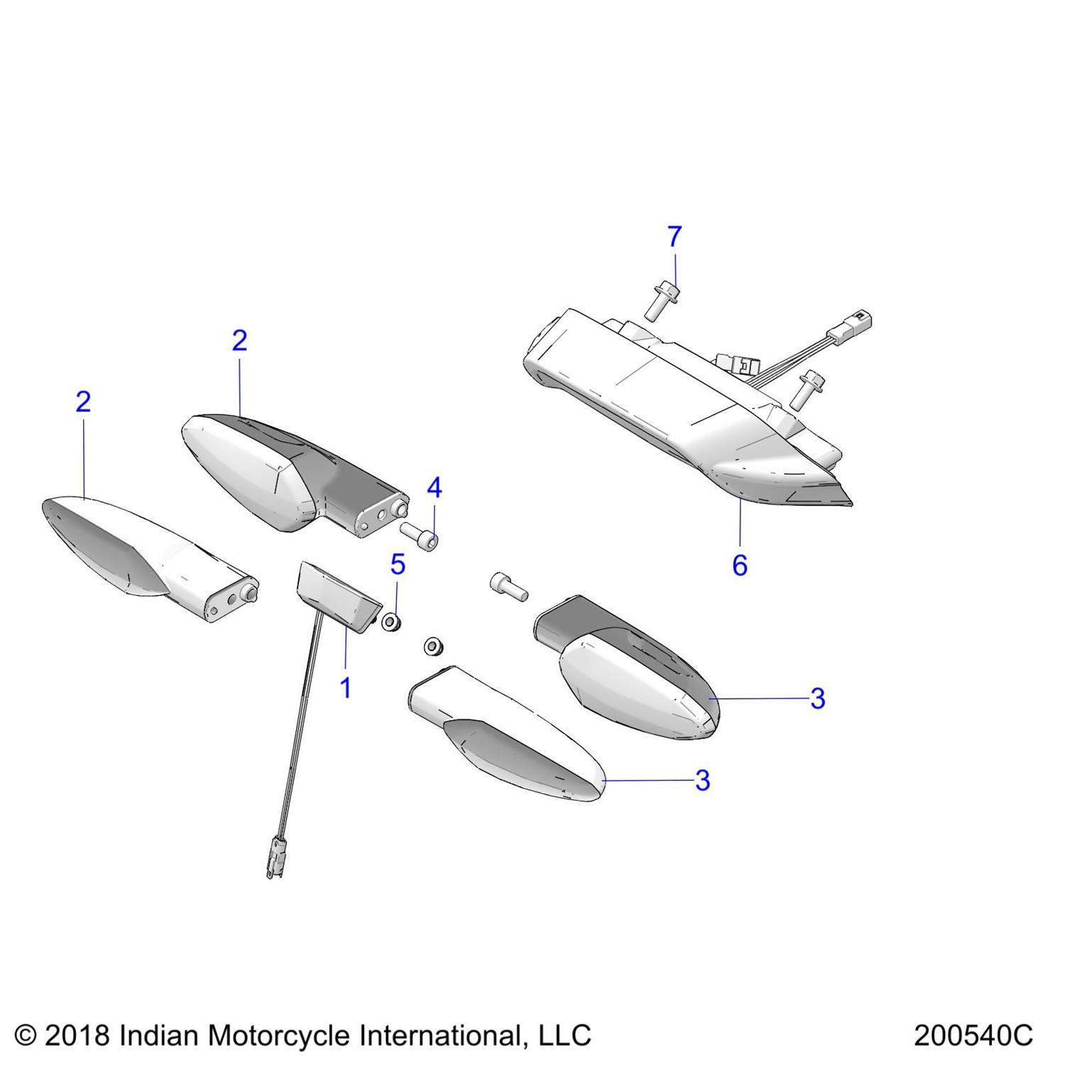 SIGNAL-TURN,RH [NORTH AMERICAN MODEL] - Moore Speed Racing