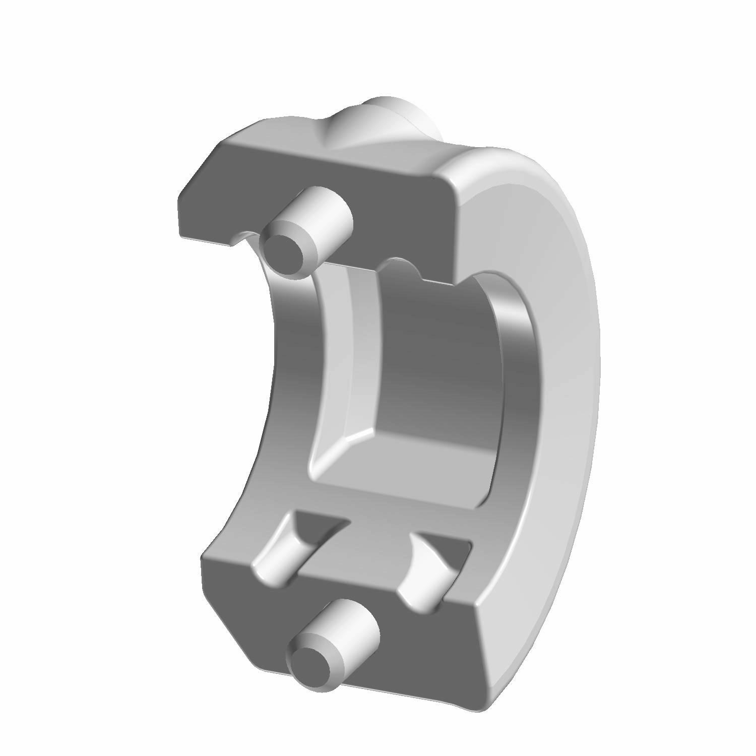 K-CLAMP, BLK [INCL. CLAMP AND SCREWS] - Moore Speed Racing