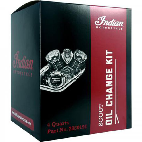 Indian Motorcycle Oil Change Service Kit For Indian Scout Models ...