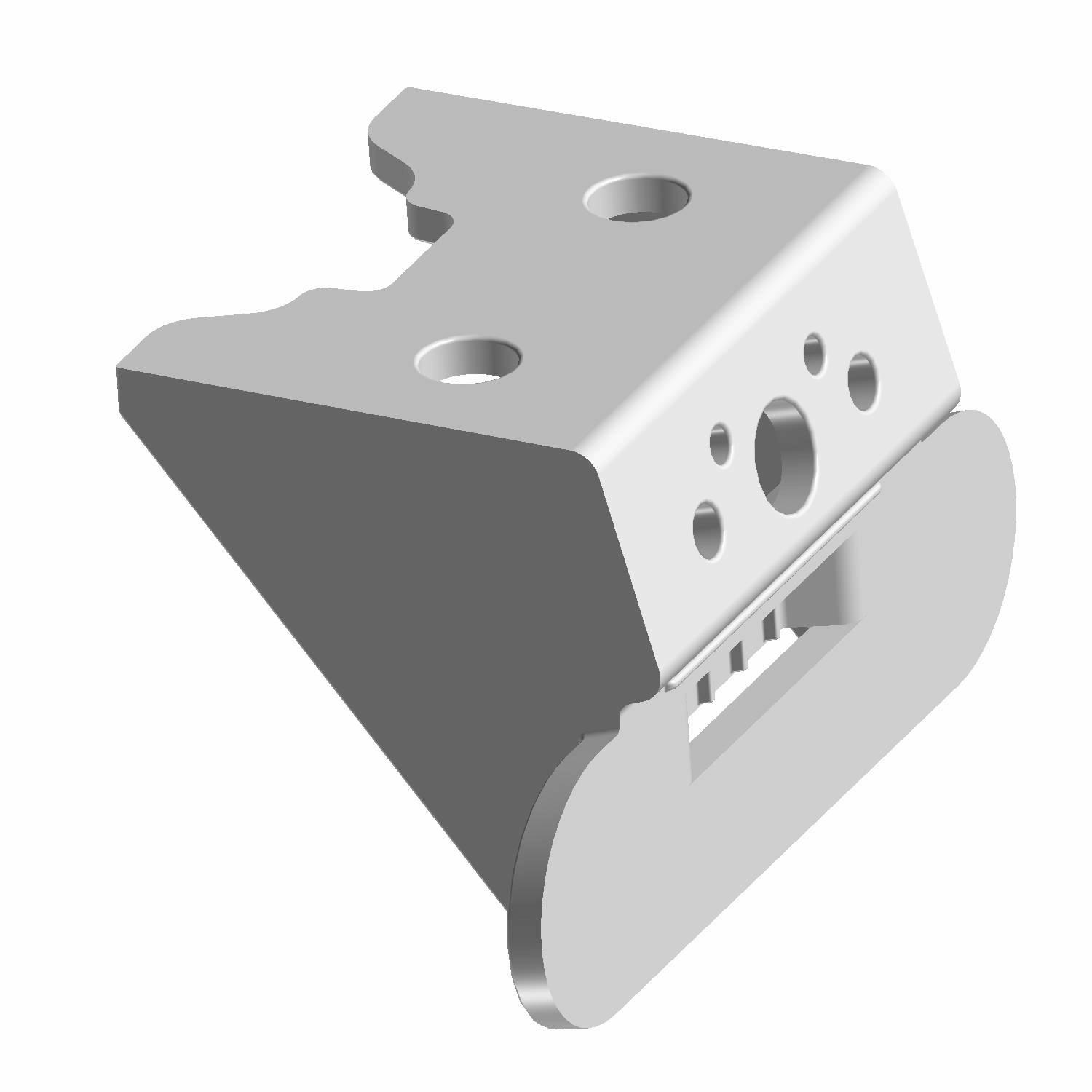 BRACKET, LICENSE PLATE,UPPER - Moore Speed Racing