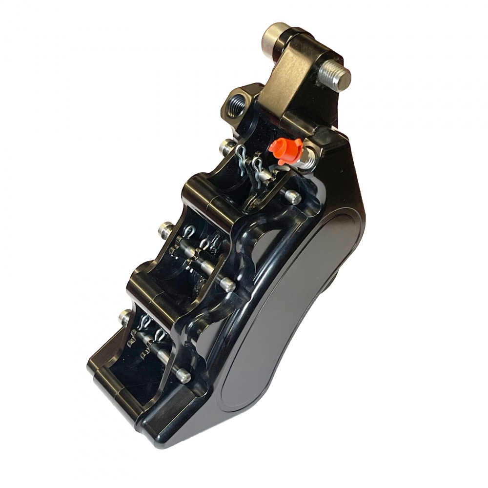 Harrison Billet 6 Pot Front Brake Caliper Upgrade For Indian Scout ...