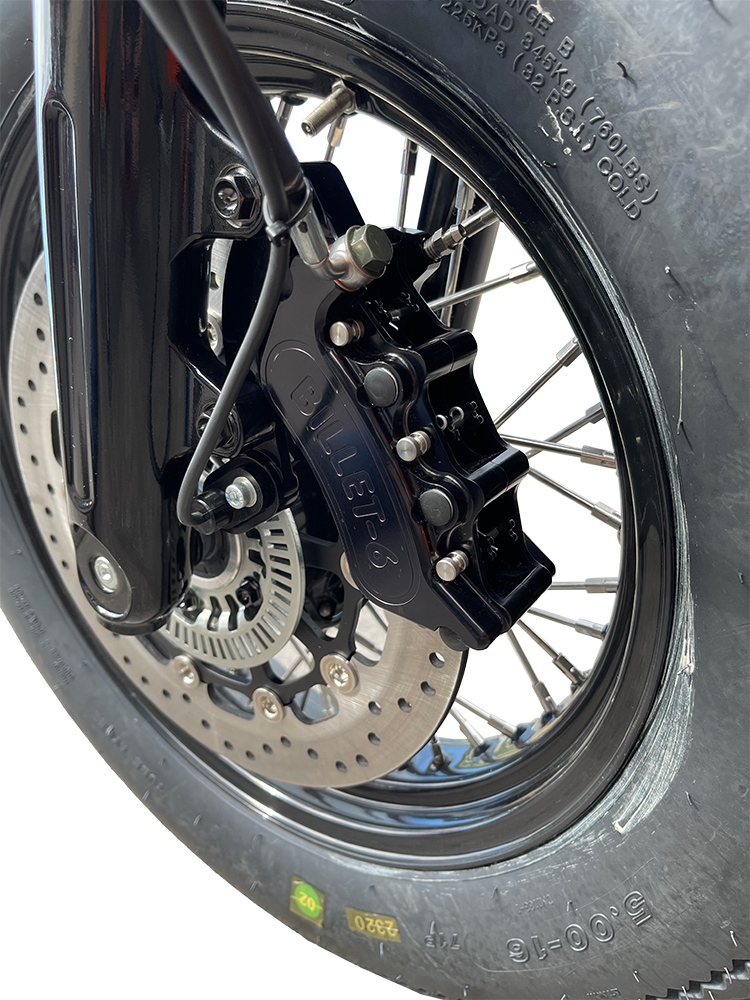 Harrison Billet 6 Pot Front Brake Caliper Upgrade For Indian Scout ...